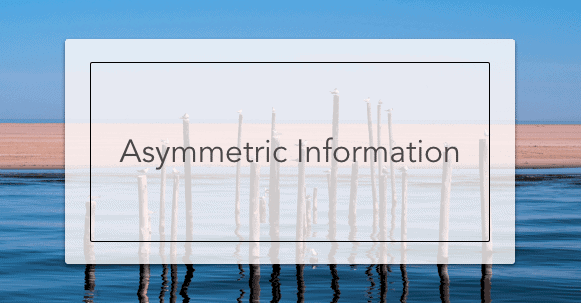 Asymmetric Information - Intelligent Economist Asymmetric Information - Intelligent Economist